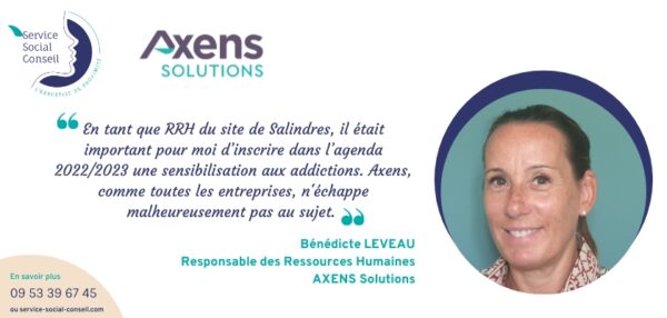 Interview : la prévention des addictions au sein d'AXENS